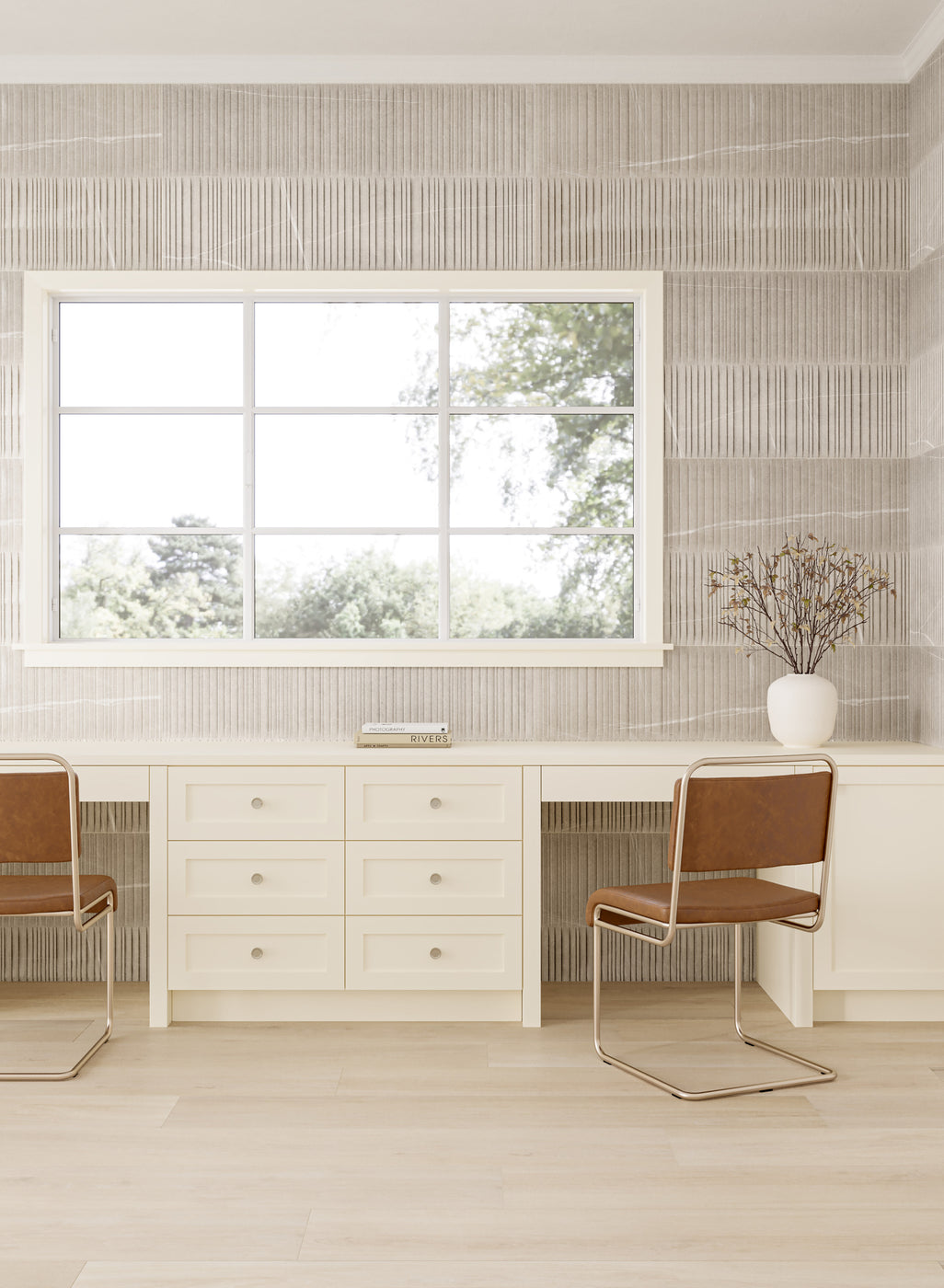 Bedrosians - Arrowhead - 10" x 60" Matte Glazed Porcelain Tile - Natur ...