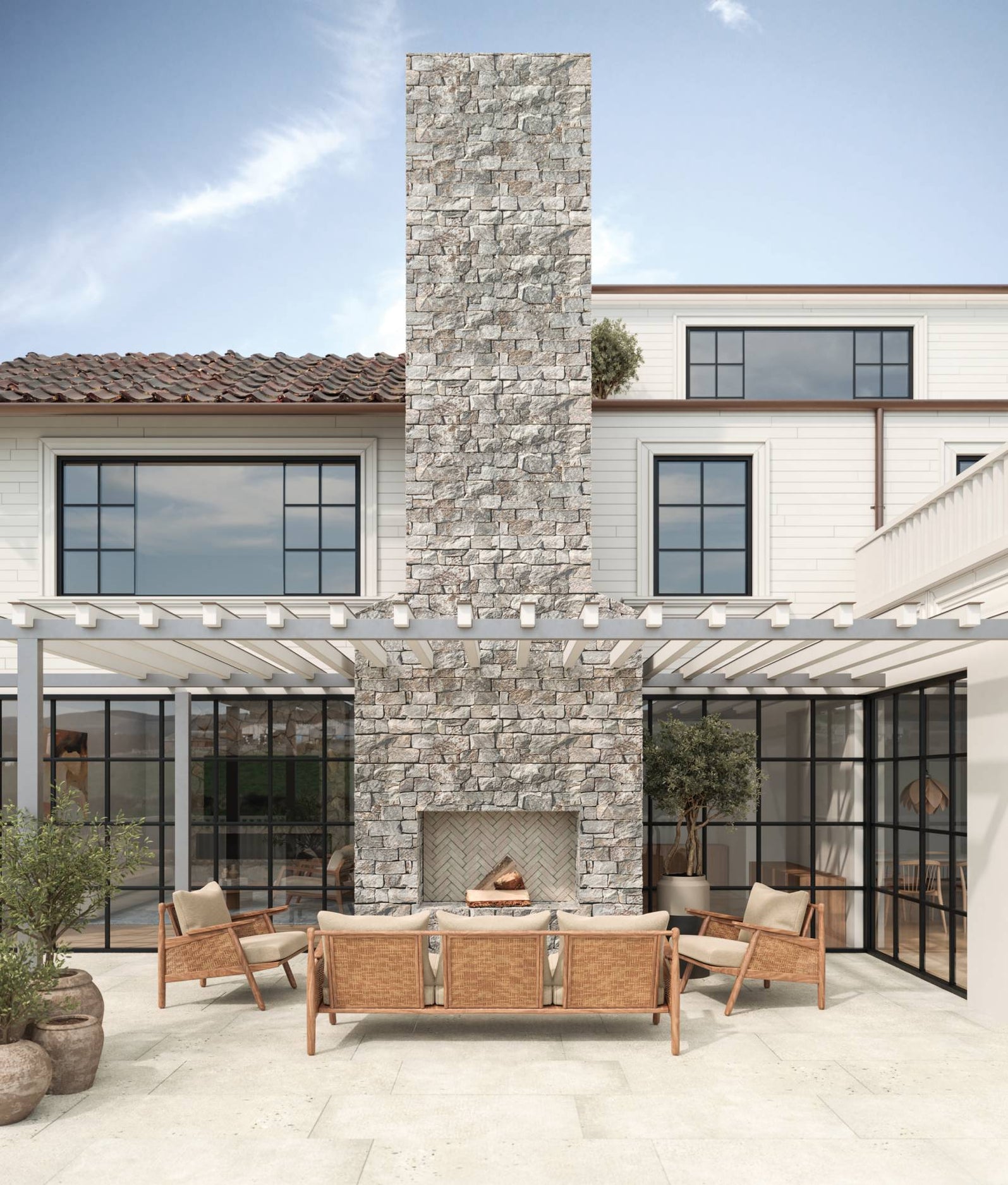 Bedrosians - Jumbo Ledger 8" x 22" Wall Tile - Malibu White — Floorzz