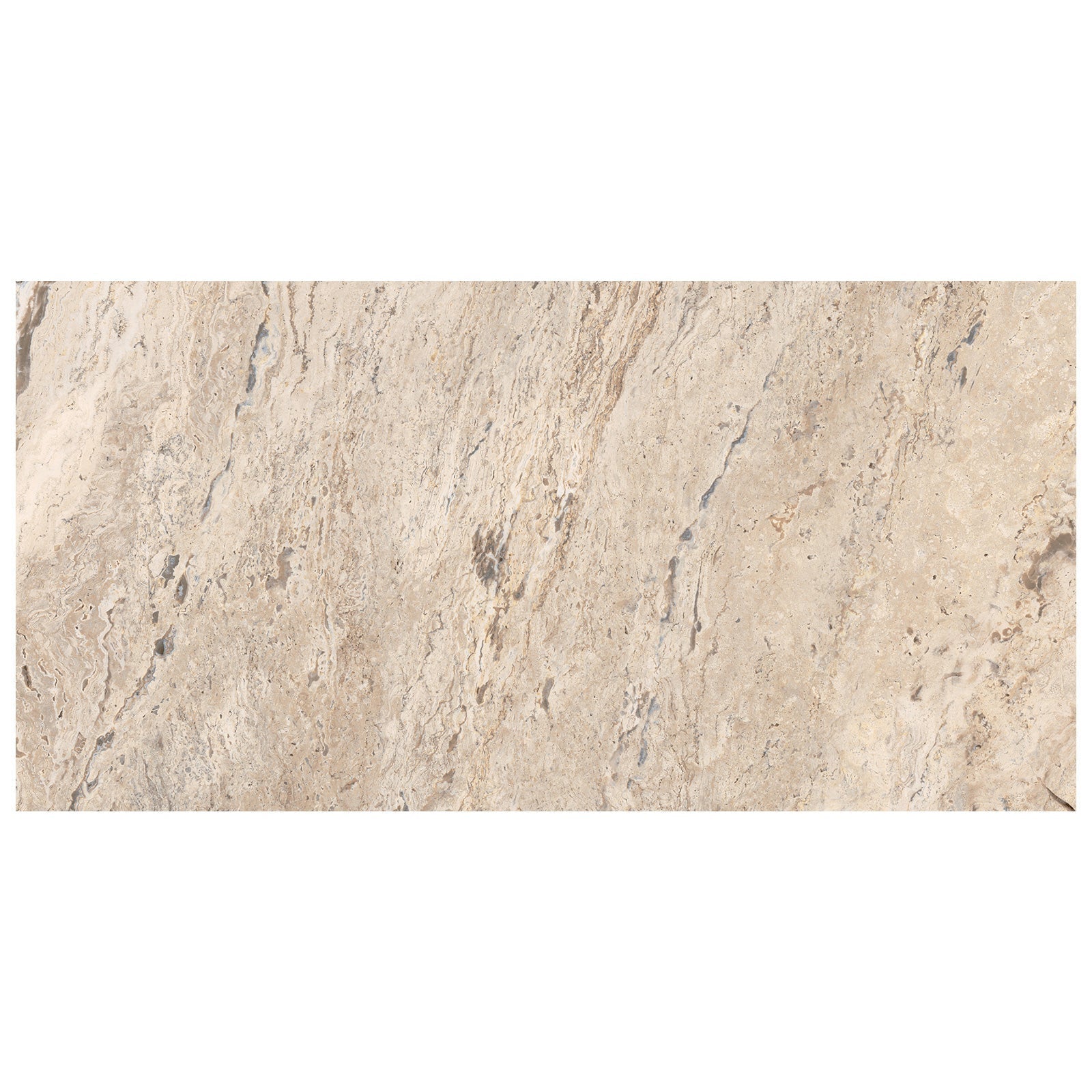 Anatolia - Antico 12 in. x 24 in. Glazed Porcelain Tile - Ivory - Floorzz