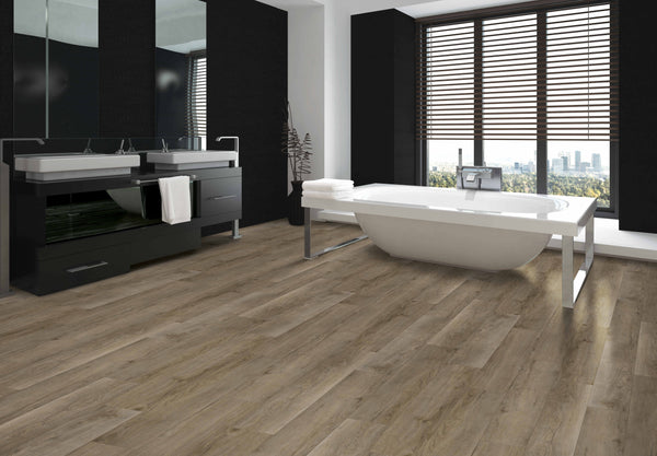 Mohawk - Ballard 4.5 - 6 in. x 48 in. Luxury Vinyl Plank - Simply Ecru ...