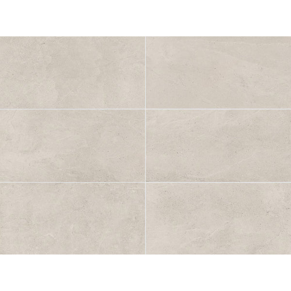 American Olean - Primstone 12" x 24" Glazed Porcelain Tile - Buff - Floorzz