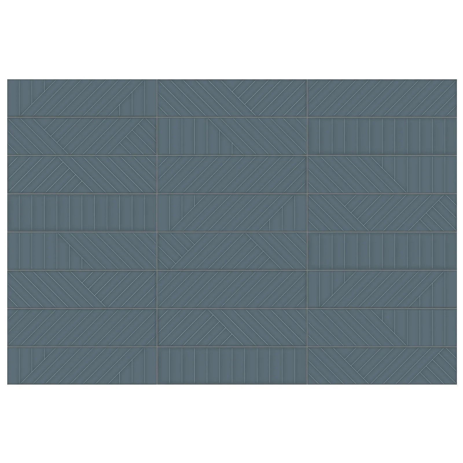 Anatolia - Geometra - 3 in. x 12 in. - Ceramic Wall Tile - Glossy Maze ...