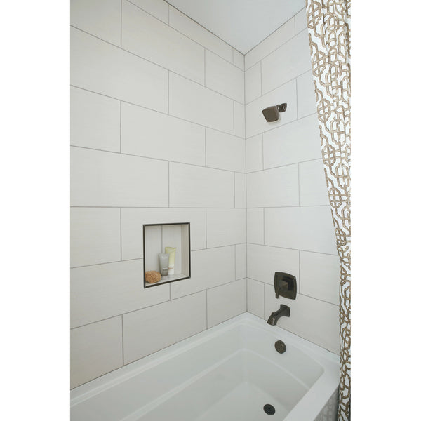 Arizona Tile - Metalwood 12" x 24" Rectified Porcelain Tile - Platino ...