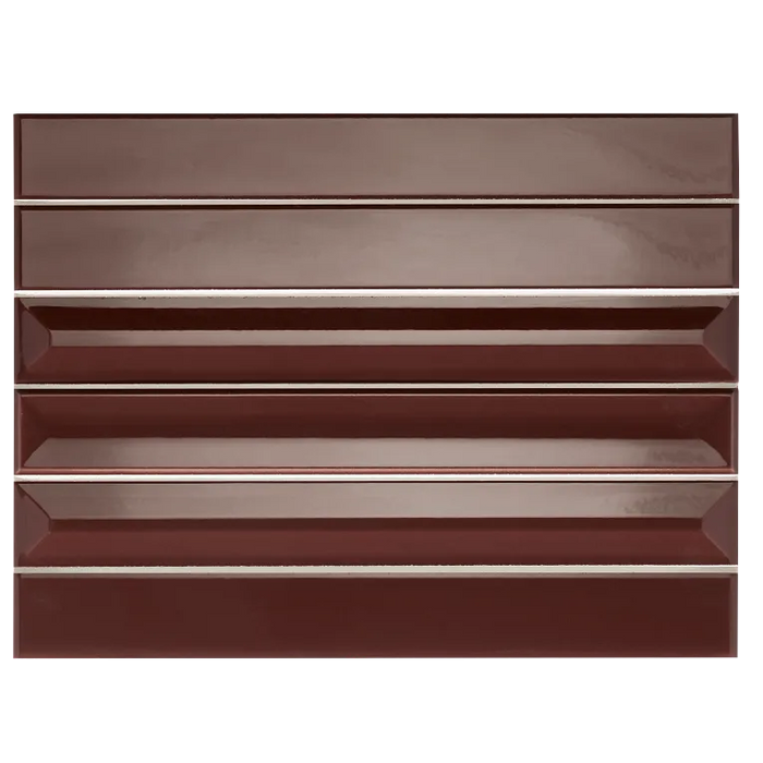 Arizona Tile - Gem 2x16 Porcelain Mosaic - Tabacco — Floorzz