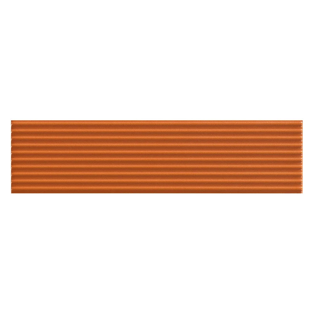 Lungarno - Beat 2 in. x 8 in. Dixie Ceramic Wall Tile - Cinnamon - Floorzz
