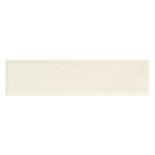 Lungarno - Beat 2 in. x 8 in. Flat Ceramic Wall Tile - Glossy Milk ...