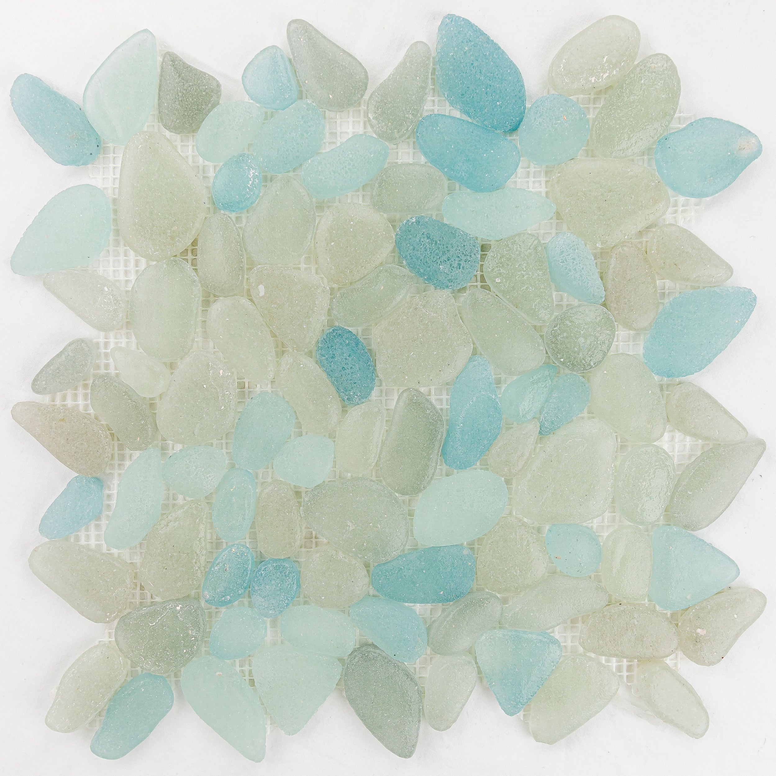 Ceramica - Liquid Rocks - Glass Wall Tile - Clearwater — Floorzz