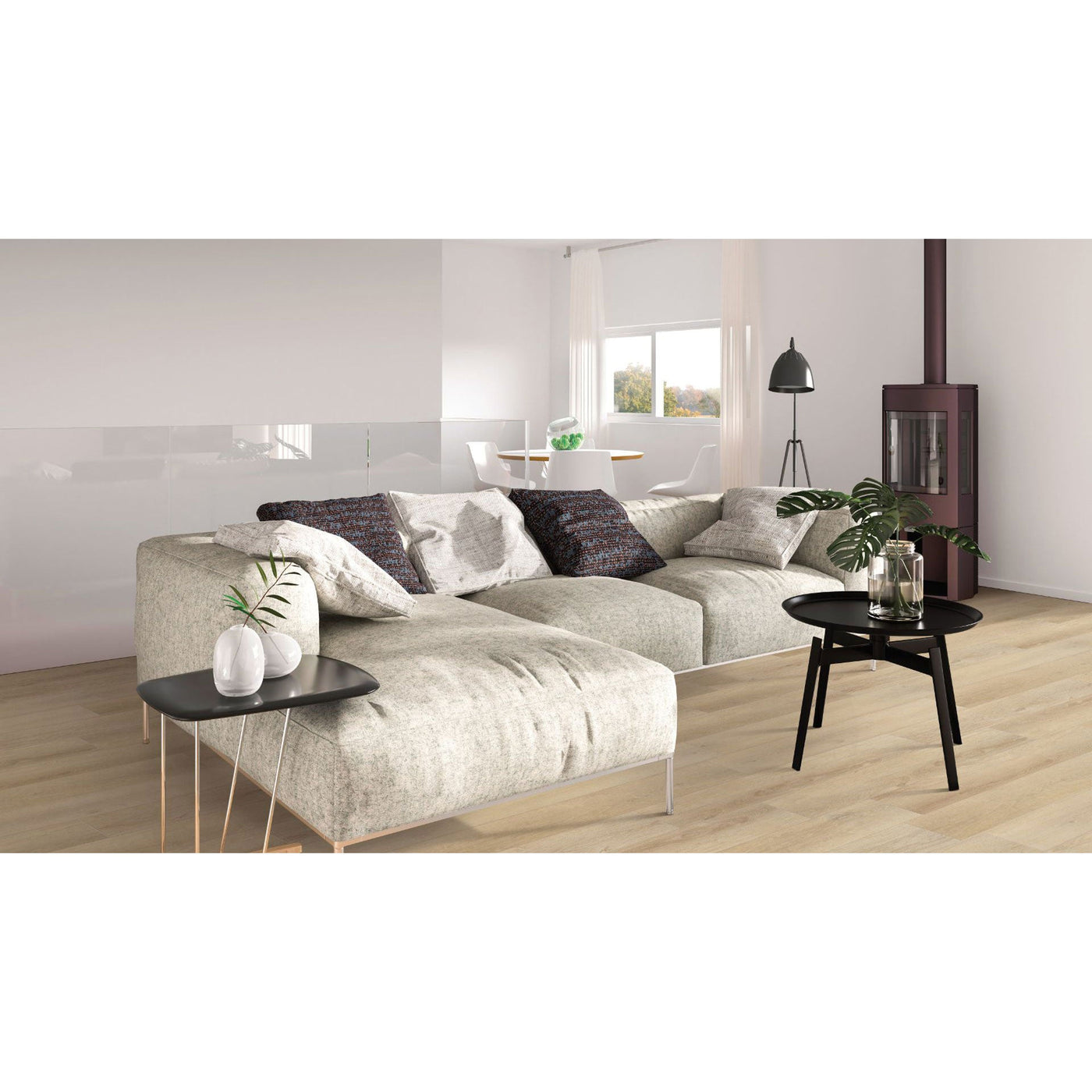 COREtec Plus Enhanced Planks - 7" x 48" - Pasadena Oak — Floorzz