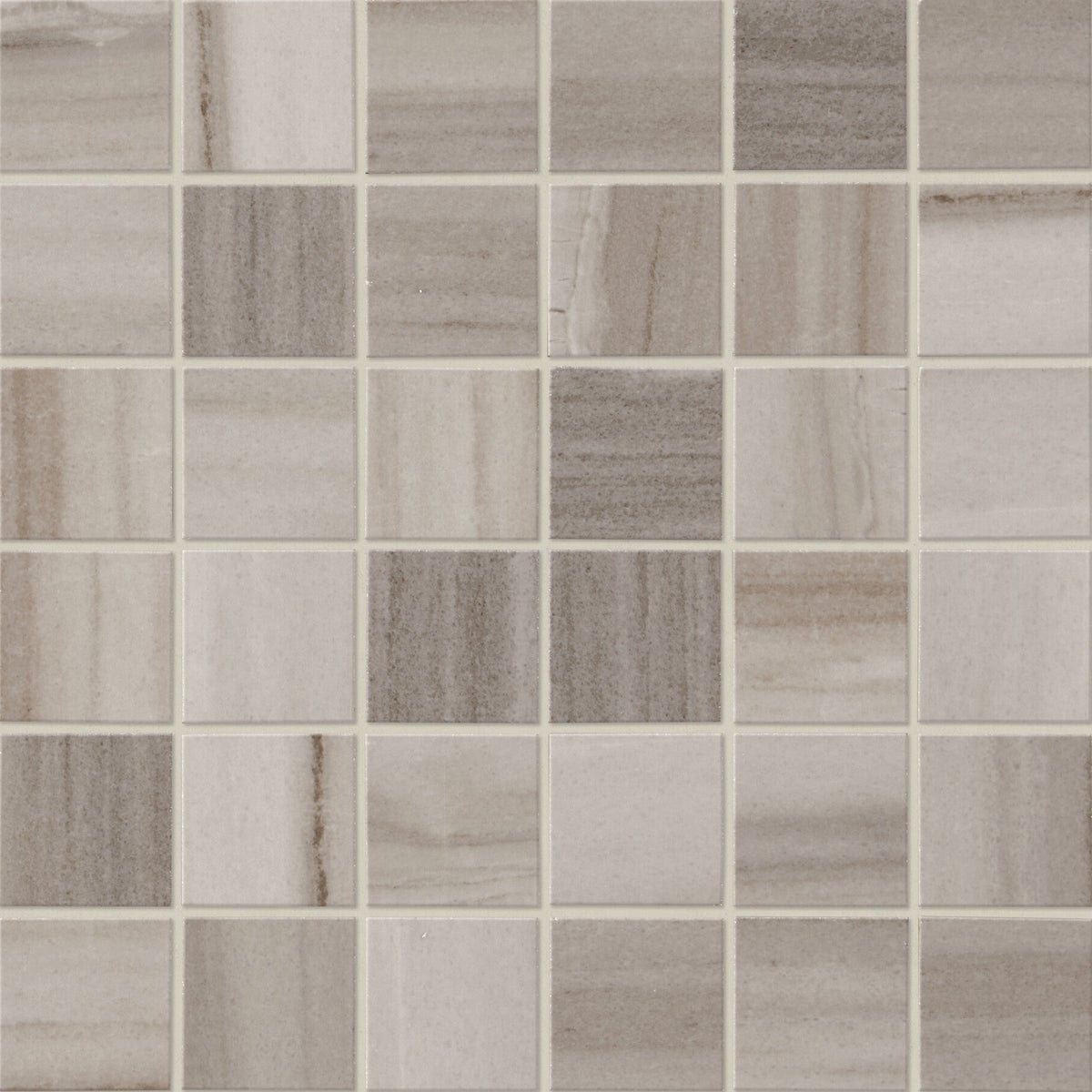 Daltile - Marble Attache - 2 in. x 2 in. Porcelain Mosaic - Turkish Sk ...