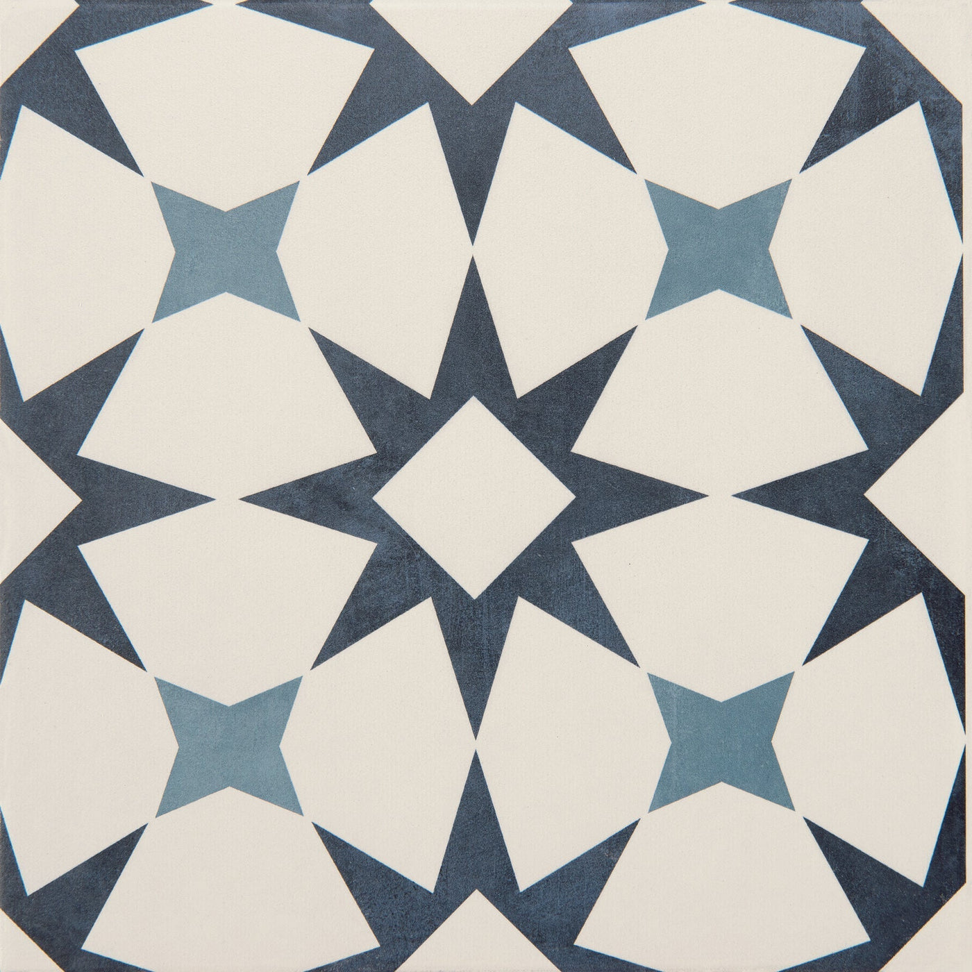Daltile Memoir - 12 in. x 12 in. Glazed Ceramic Tile - Cosmo Blue ME29 ...