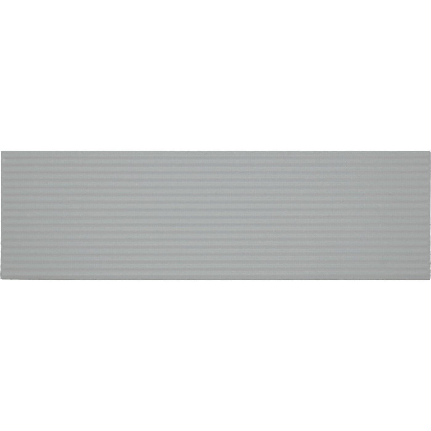Daltile - Stencil 4 in. x 12 in. Ceramic Linear Wall Tile - Grey — Floorzz