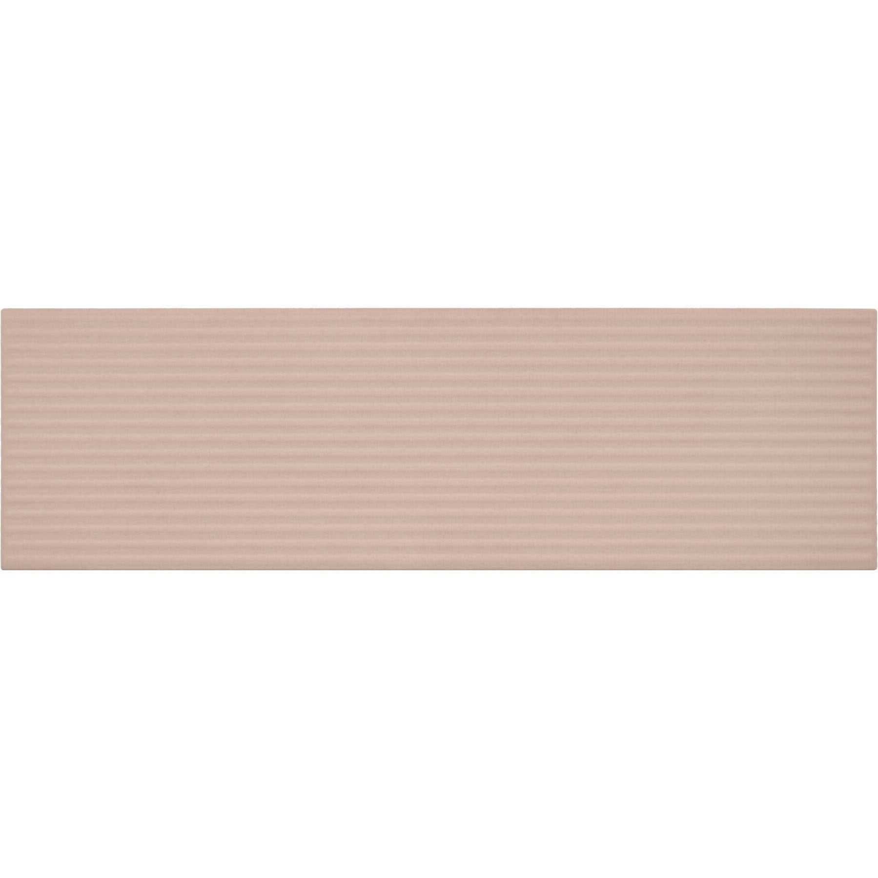 Daltile - Stencil 4 in. x 12 in. Ceramic Linear Wall Tile - Blush — Floorzz