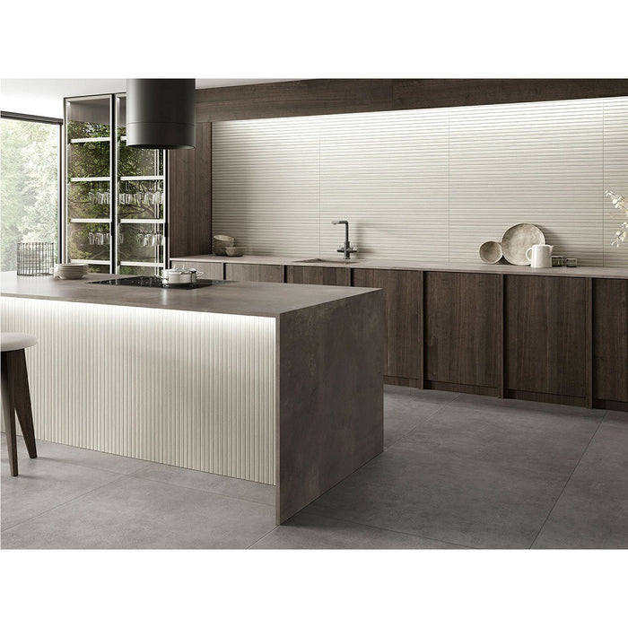 Durstone - Osaka Collection - 24 in. x 48 in. Wall Tile - White — Floorzz