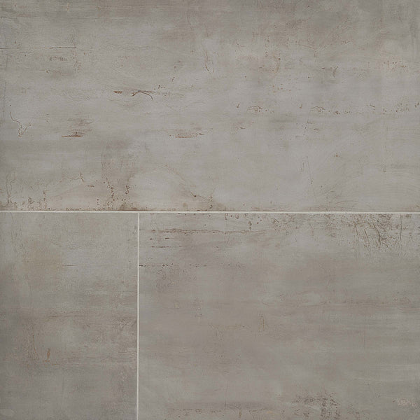 Bedrosians - Rebel 24" x 48" Floor & Wall Tile - Silver - Floorzz