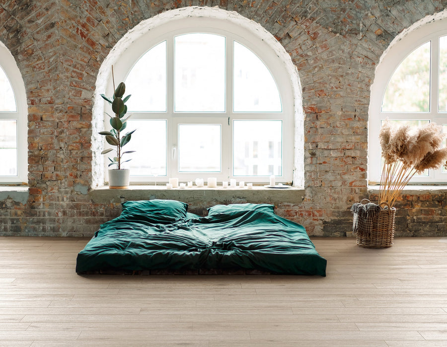 Milestone - Native Series - 8" x 48" Wood Look Porcelain Tile - White ...