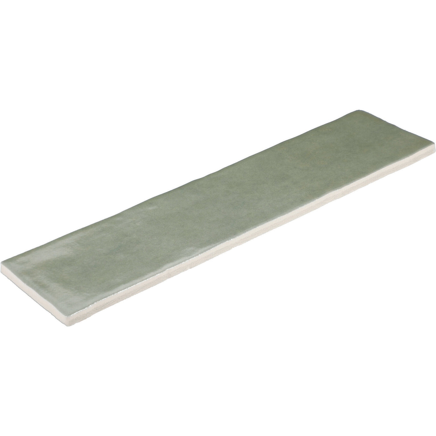 Marazzi - Zellige Neo 3 in. x 12 in. Glazed Ceramic Wall Tile - Salvia ...