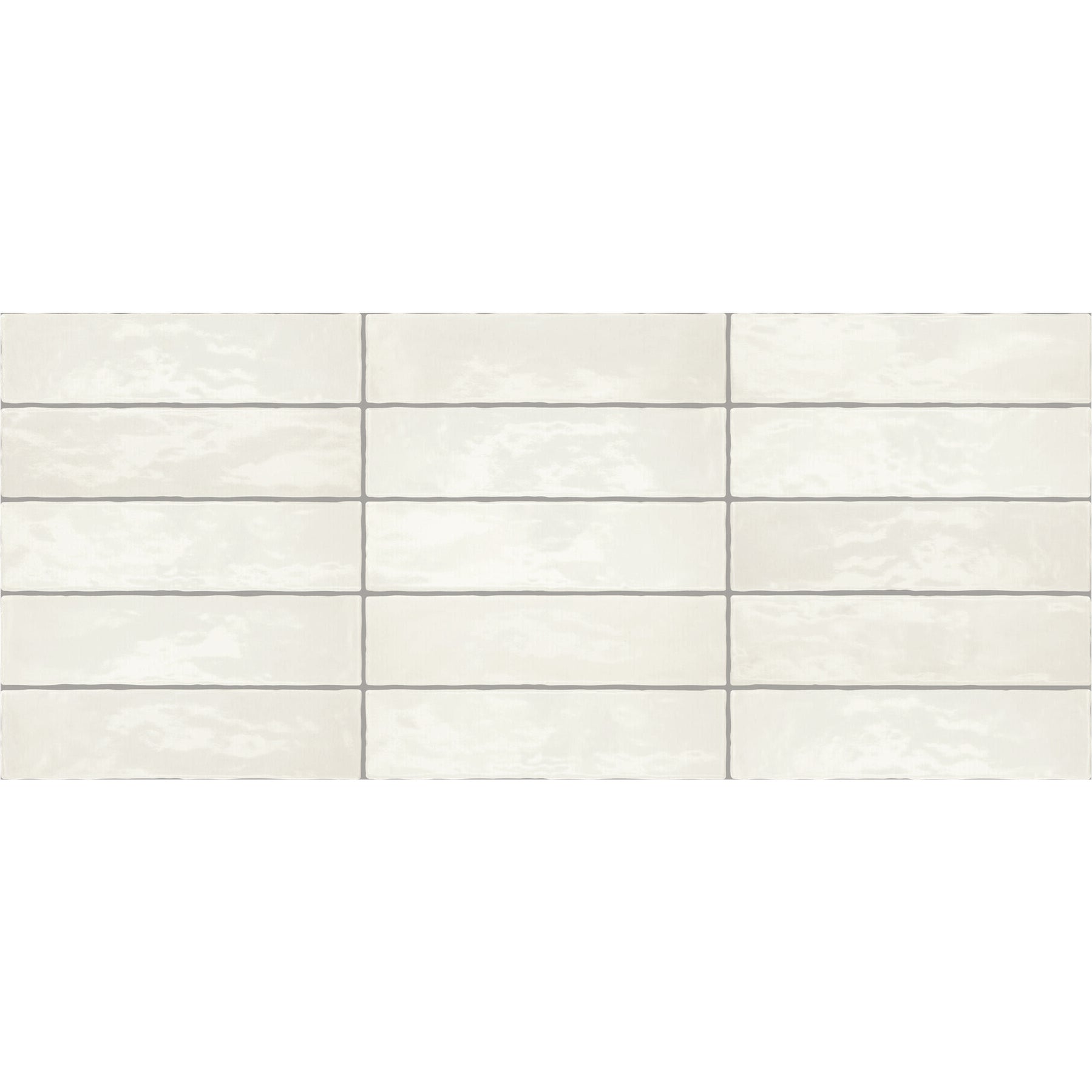 Marazzi - Zellige Neo 3 in. x 12 in. Glazed Ceramic Wall Tile - Gesso ...