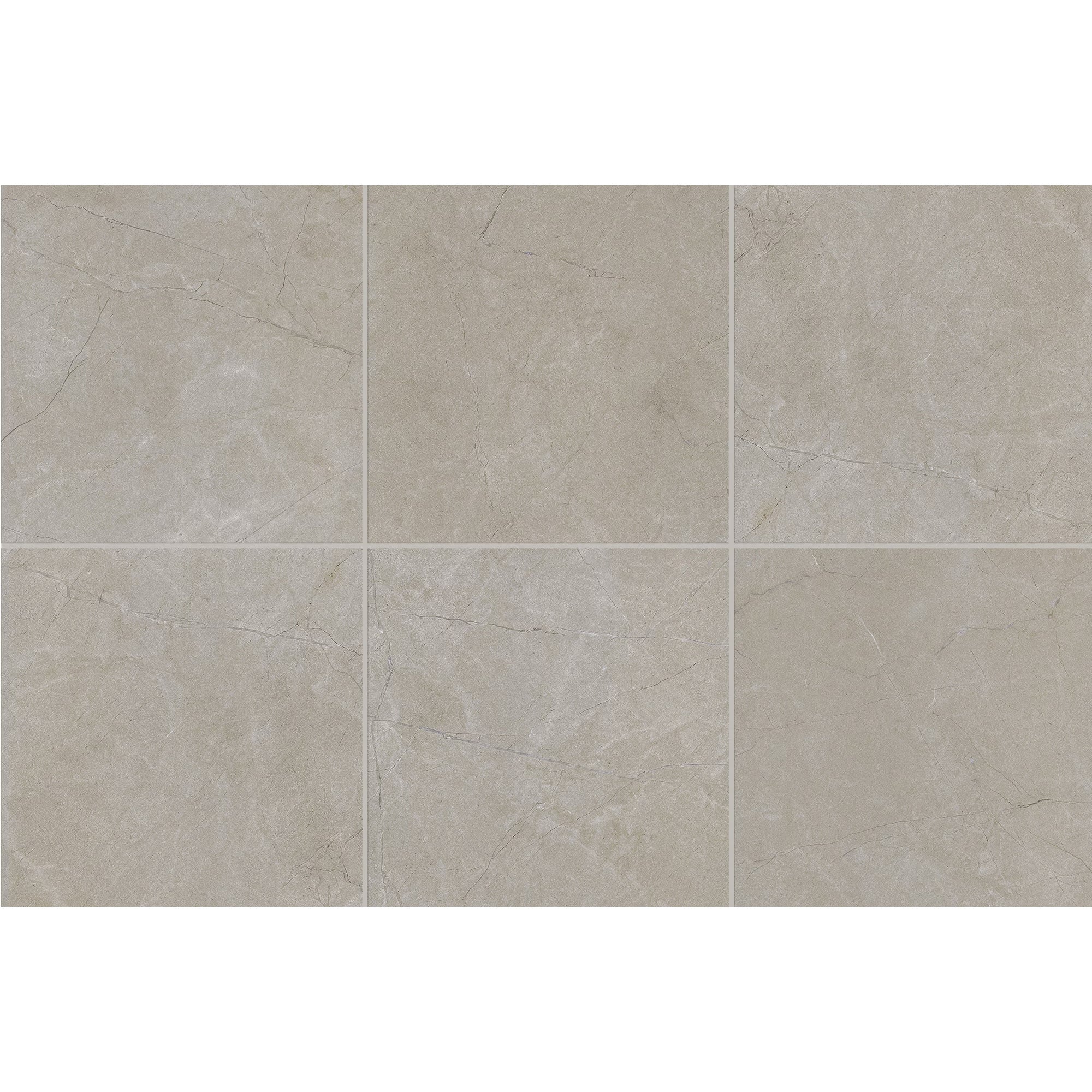 Marazzi - Classentino Marble 24 in. x 24 in. Porcelain Tile - Coliseum ...