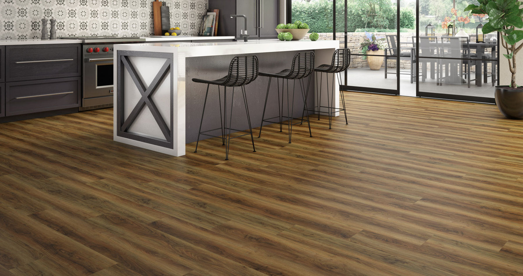 NovaFloor - Ellis - Glue Down - 7 in. x 48 in. - Luxury Vinyl - Englis ...