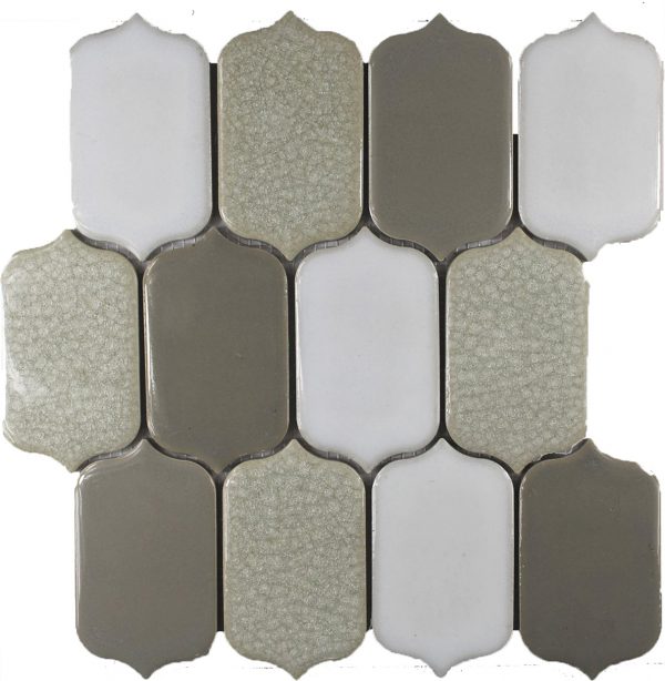 Soci Tile - Picket Pattern - Alabaster Blend — Floorzz