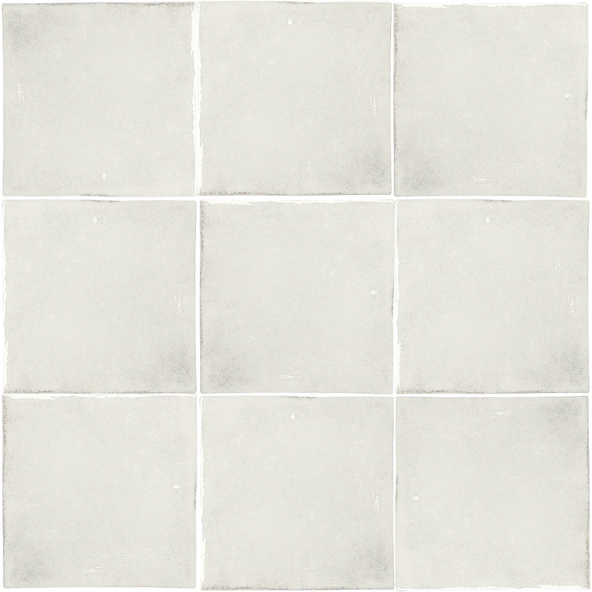 Soci Tile - Savannah 4" x 4" - White Glossy — Floorzz