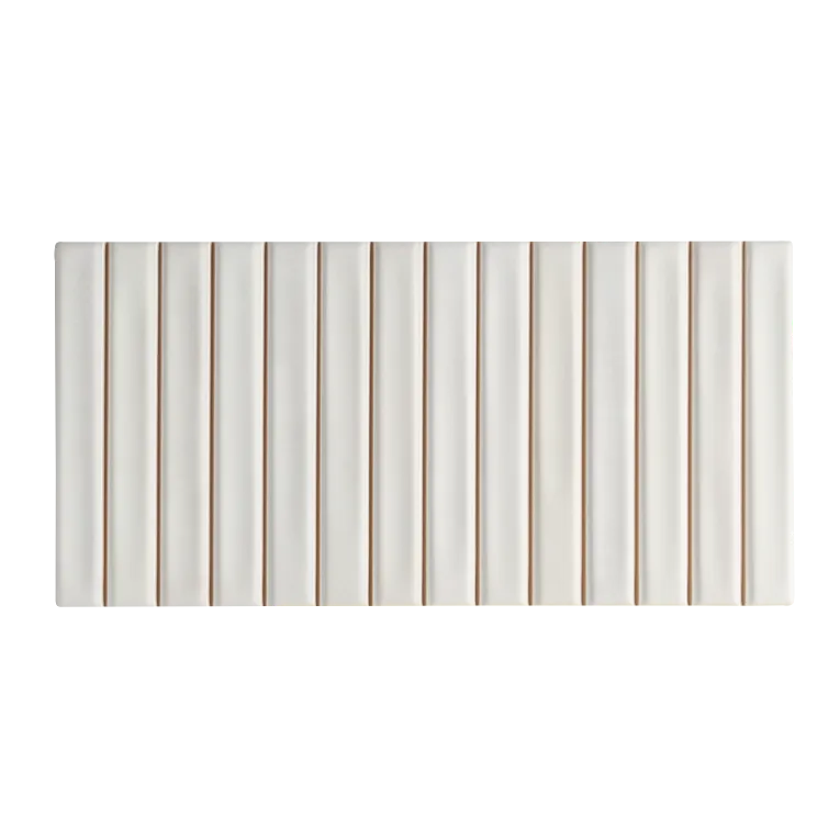 Arizona Tile - Spark Bars 5x10 Matte Ceramic Mosaic - Ivory — Floorzz