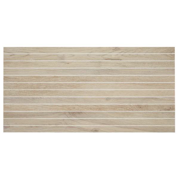 Arizona Tile - Bio Attitude 1" x 24" Straight Stack Mesh Porcelain Til ...