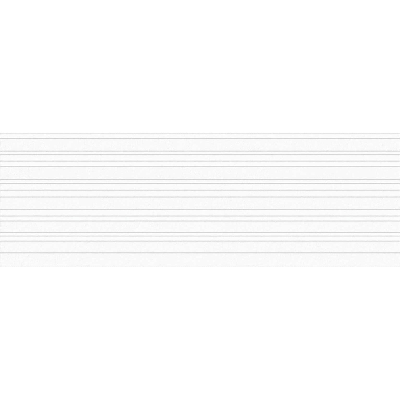 Tamiami - Absolute 16" x 47" Rectified White Body Tile - Shade Blanco ...