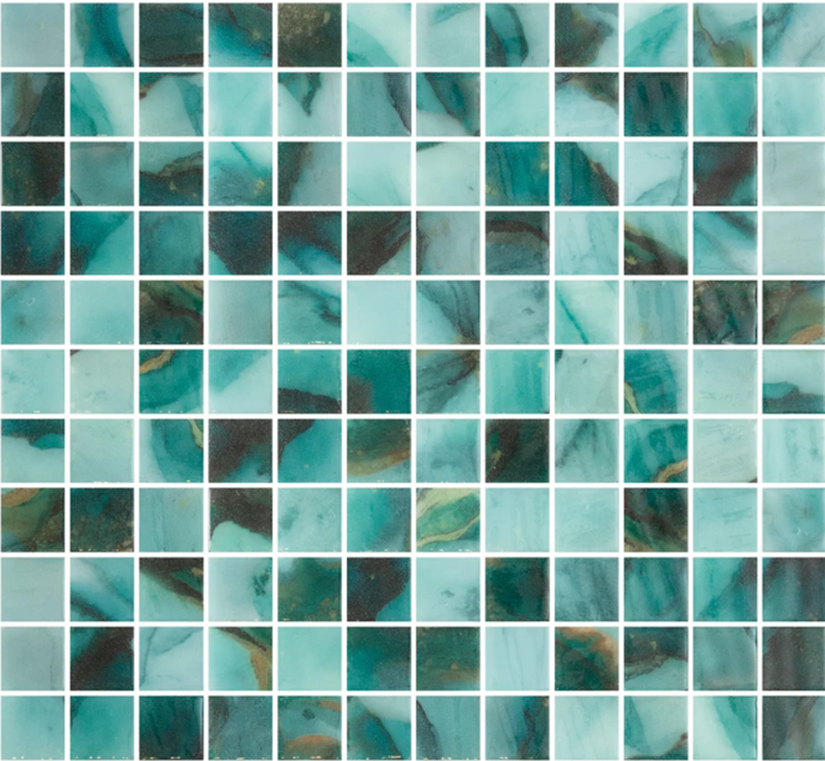 Emser Tile - Waterlace - Glass Mosaic - Uma — Floorzz