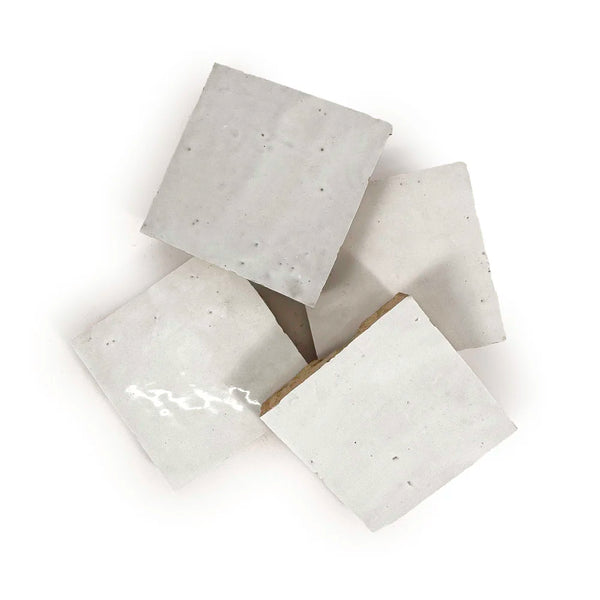 Lungarno - Zellige Classique 4 in. x 4 in. Glazed Terracotta Wall Tile ...