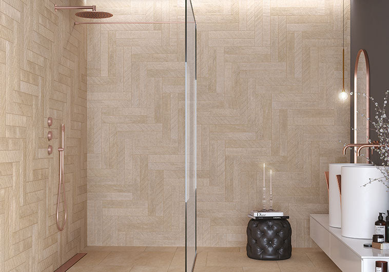 Bellagio - Outback Collection - 3" x 18" Porcelain Tile - Gibson — Floorzz