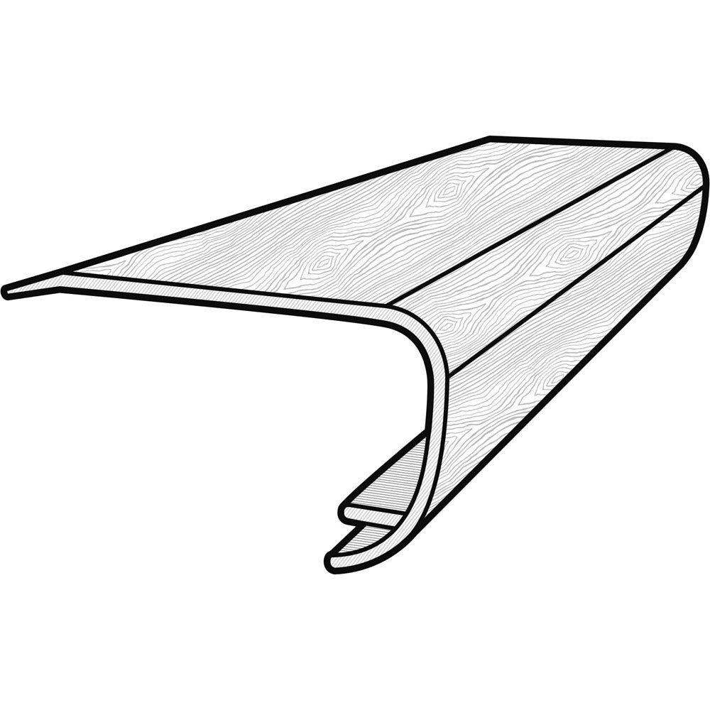COREtec - Overlap Stair Nose - Coordinated Color — Floorzz