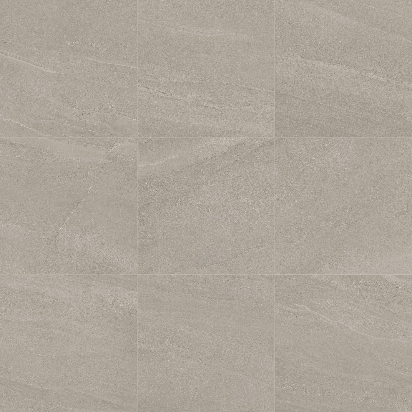 Daltile - Calgary 24 in. x 24 in. Porcelain Tile - Fog — Floorzz