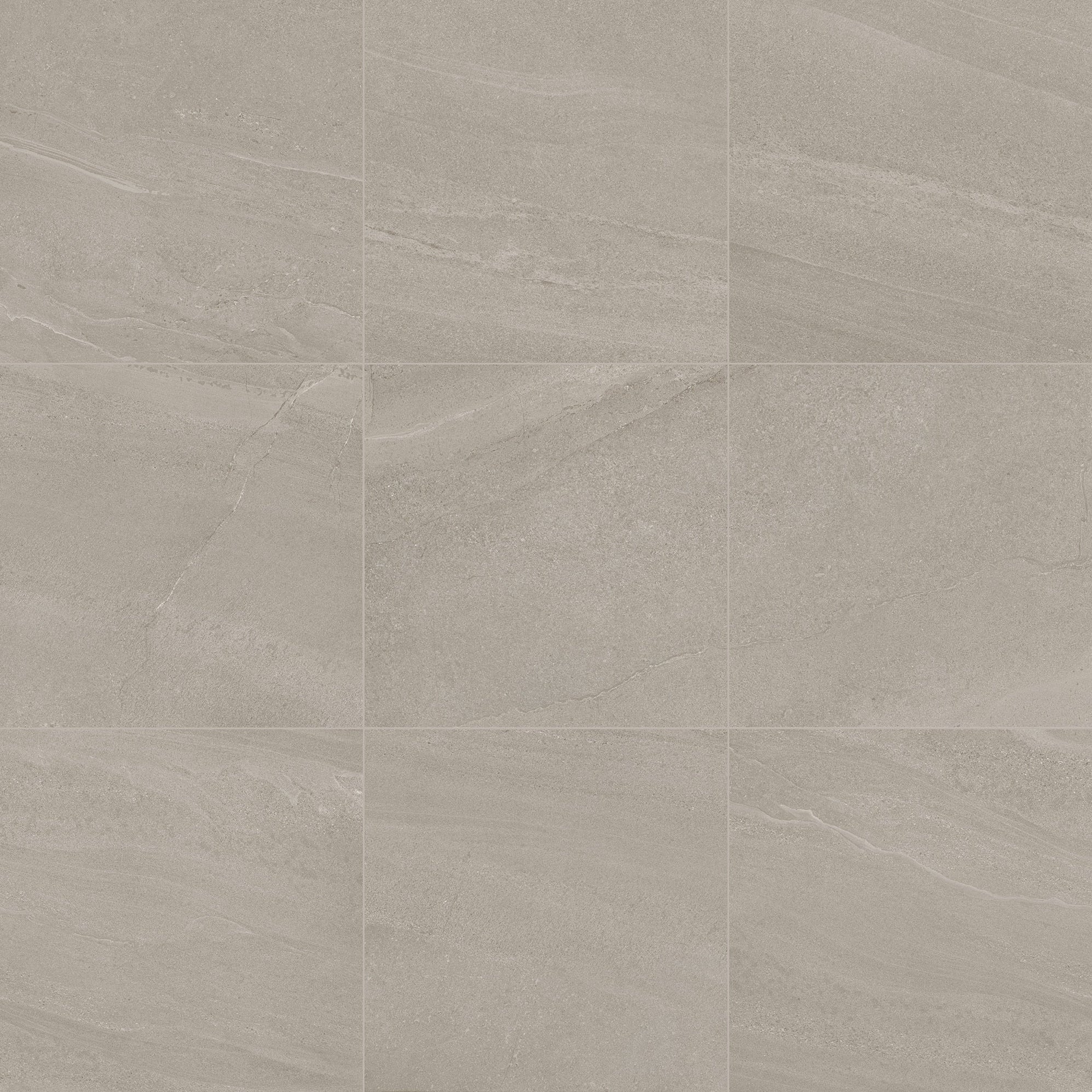 Daltile - Calgary 24 in. x 24 in. Porcelain Tile - Fog — Floorzz