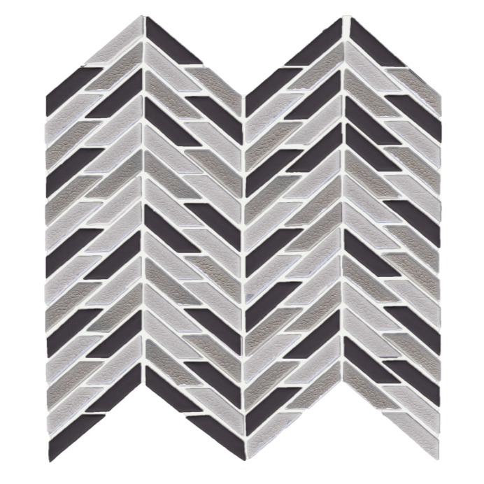 Soci Tile - Cityscape Series - Chevron Ashford — Floorzz
