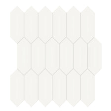 Tesoro Collection - Soho Series - 2 in. x 5 in. Picket Mosaic - Glossy ...