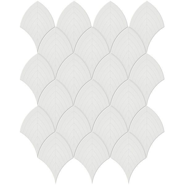Tesoro Collection - Soho Series - Scallop Mosaic - Vintage Grey - Floorzz