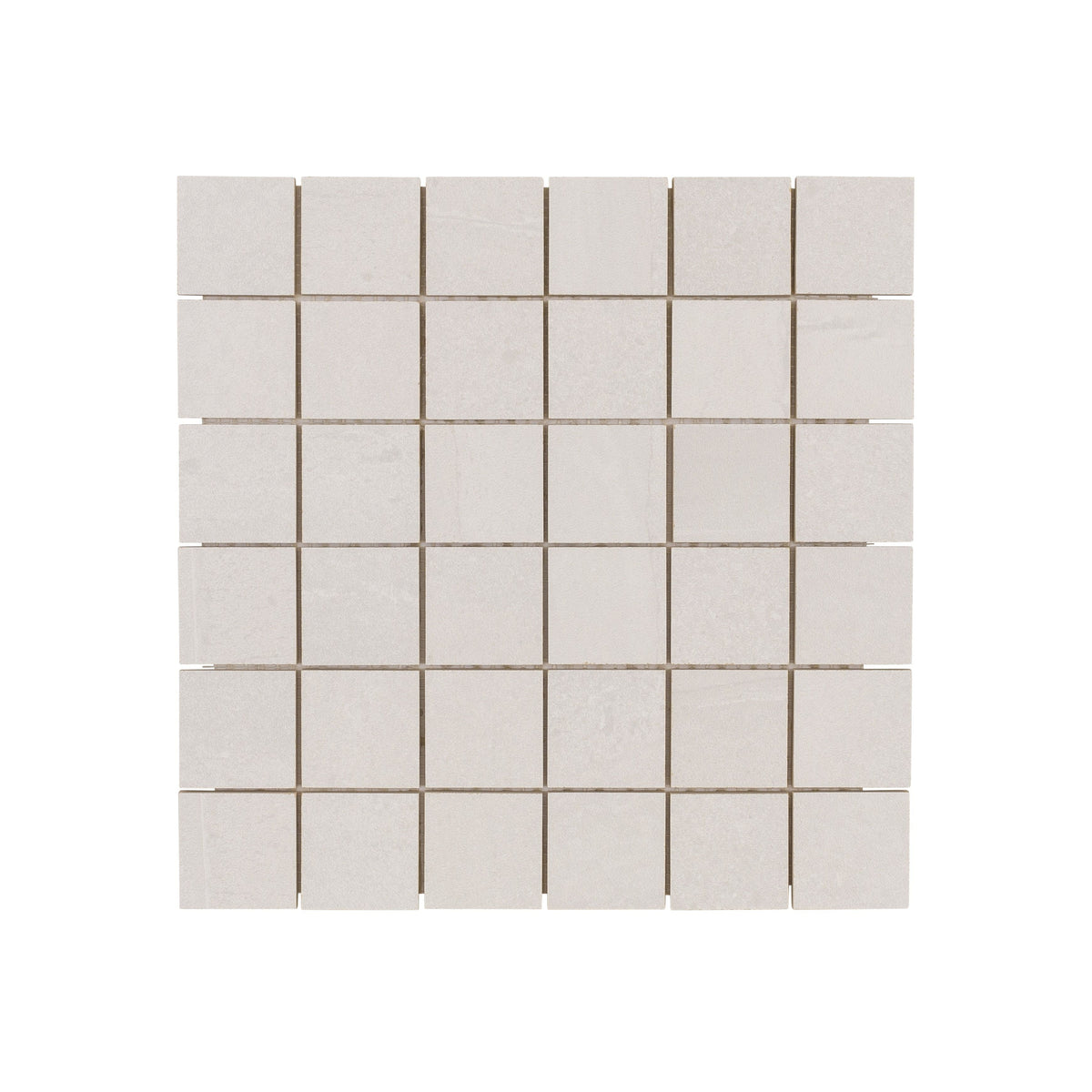 Tesoro - Adrock Collection 2" x 2" Matte Porcelain Mosaic - Frost — Floorzz
