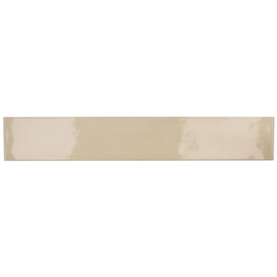 Bellagio - Manacor Collection - 3" x 16" Ceramic Tile - Beige Argile ...