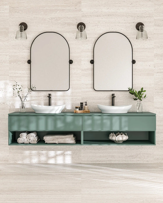 Bedrosians - Sensi Roma 24" x 48" Satin Porcelain Field Tile - White ...