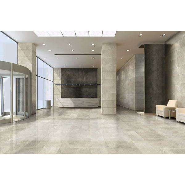 Bedrosians - Simply Modern - 12" x 24" Color body Porcelain Tile - Cre ...