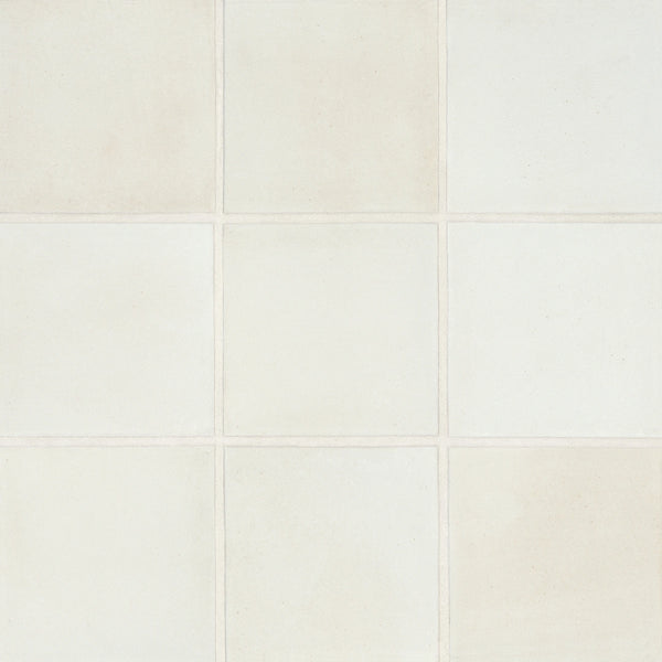 Bedrosians - Celine - 4" x 4" Glazed Porcelain Tile - White Matte - Floorzz