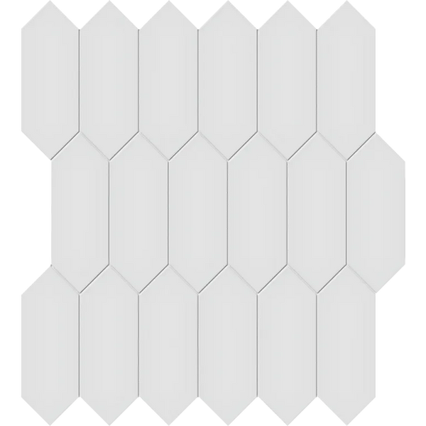 Arizona Tile - S-Series - Porcelain Picket Mosaic - Gallery Grey - Floorzz