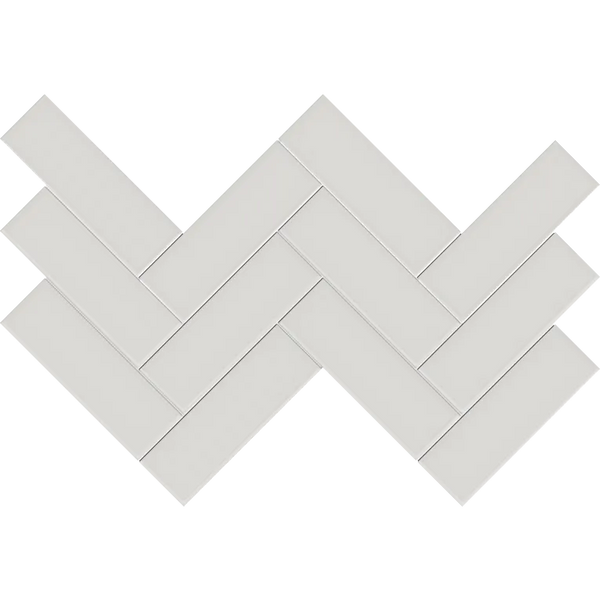 Arizona Tile - S-Series - 2" x 6" Porcelain Herringbone Mosaic - Halo ...