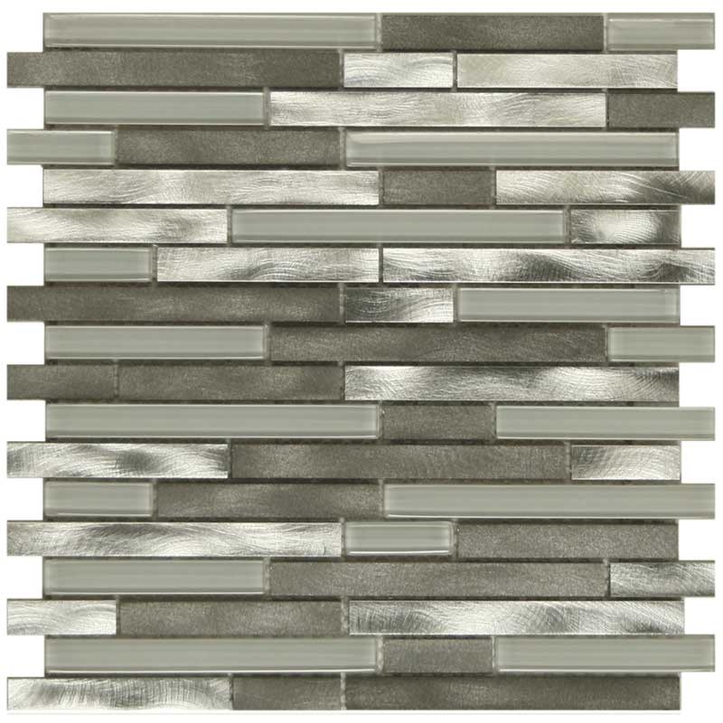 Maniscalco - Victoria Metals Series - Metal and Glass Mosaic - Interlo ...