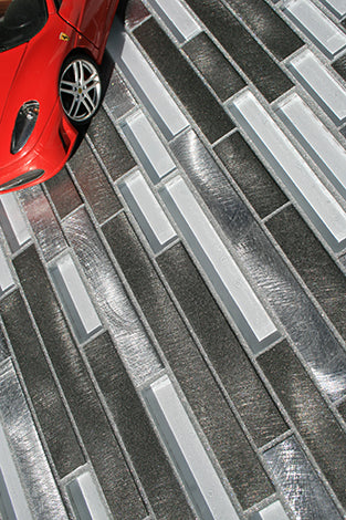 Maniscalco - Victoria Metals Series - Metal and Glass Mosaic - Interlo ...