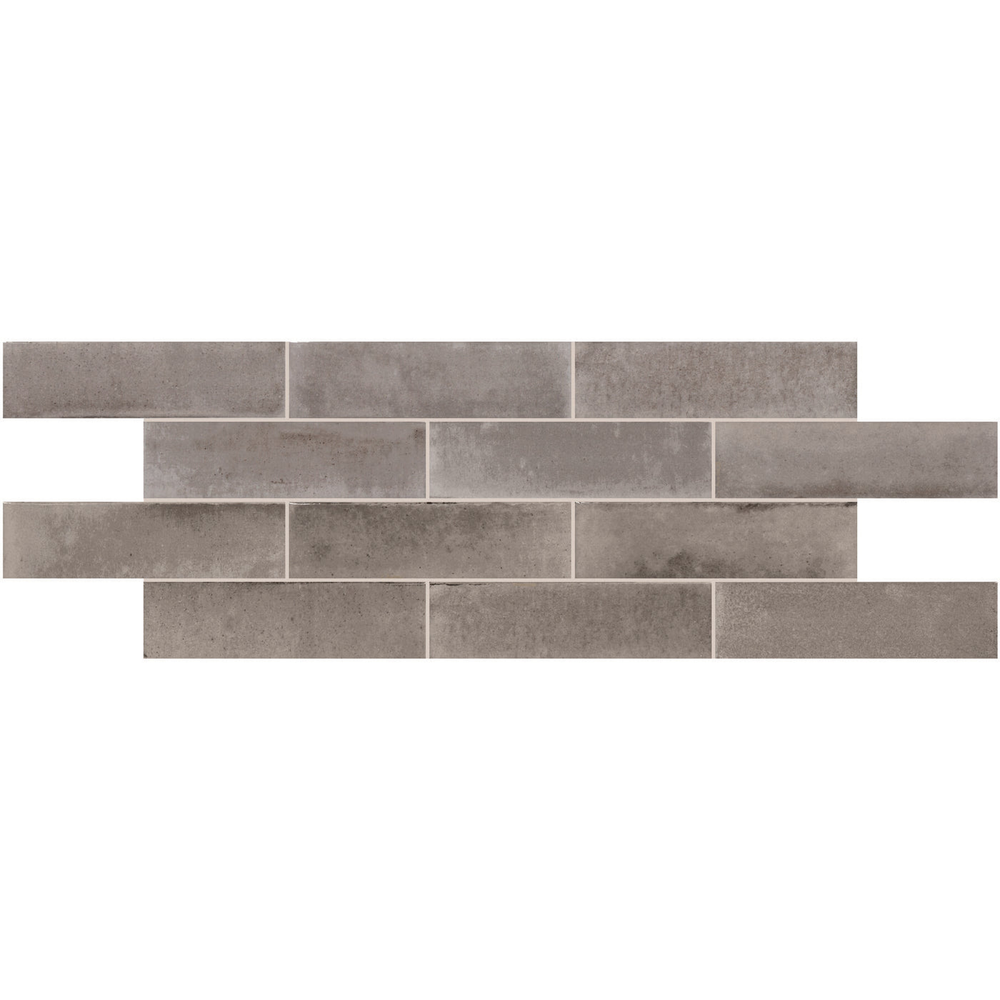 American Olean - Conrad Brick 2" x 8" Glazed Porcelain - Tin — Floorzz