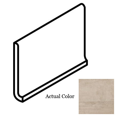 American Olean - Union 6" x 12" Cove Base - Weathered Beige - Floorzz