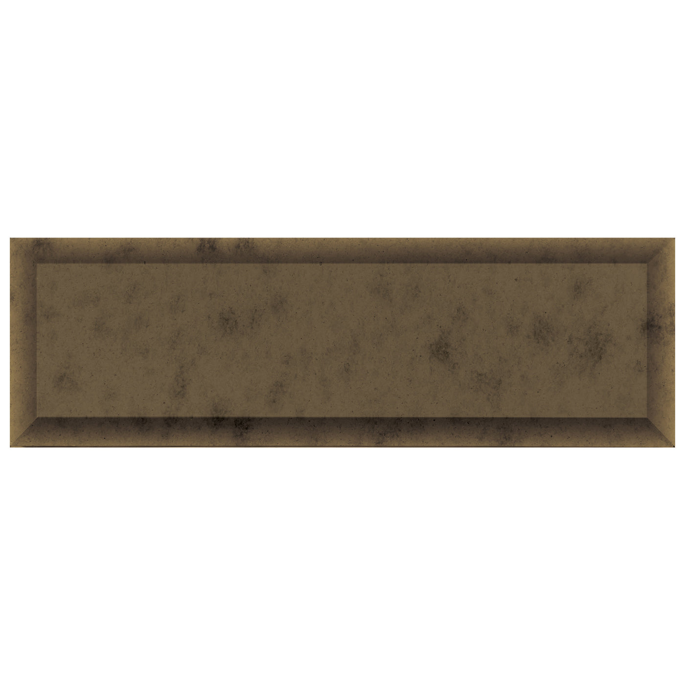 Anatolia - Obsidian - 3 in. x 9 in. Beveled Glass Wall Tile - Antique ...