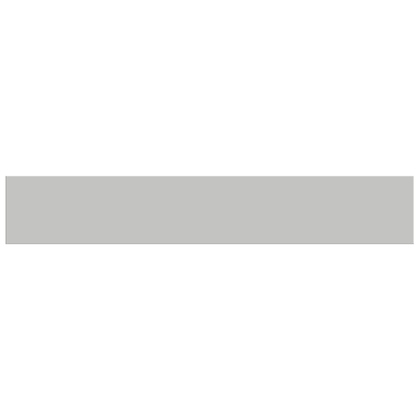 Anatolia - Soho Collection 2 in. x 12 in. Wall Tile - Loft Grey Glossy ...